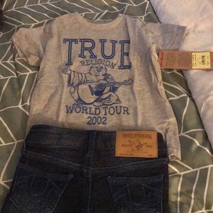 True Religion | Matching Sets | 2 Pc True Religion Jean Set | Poshmark